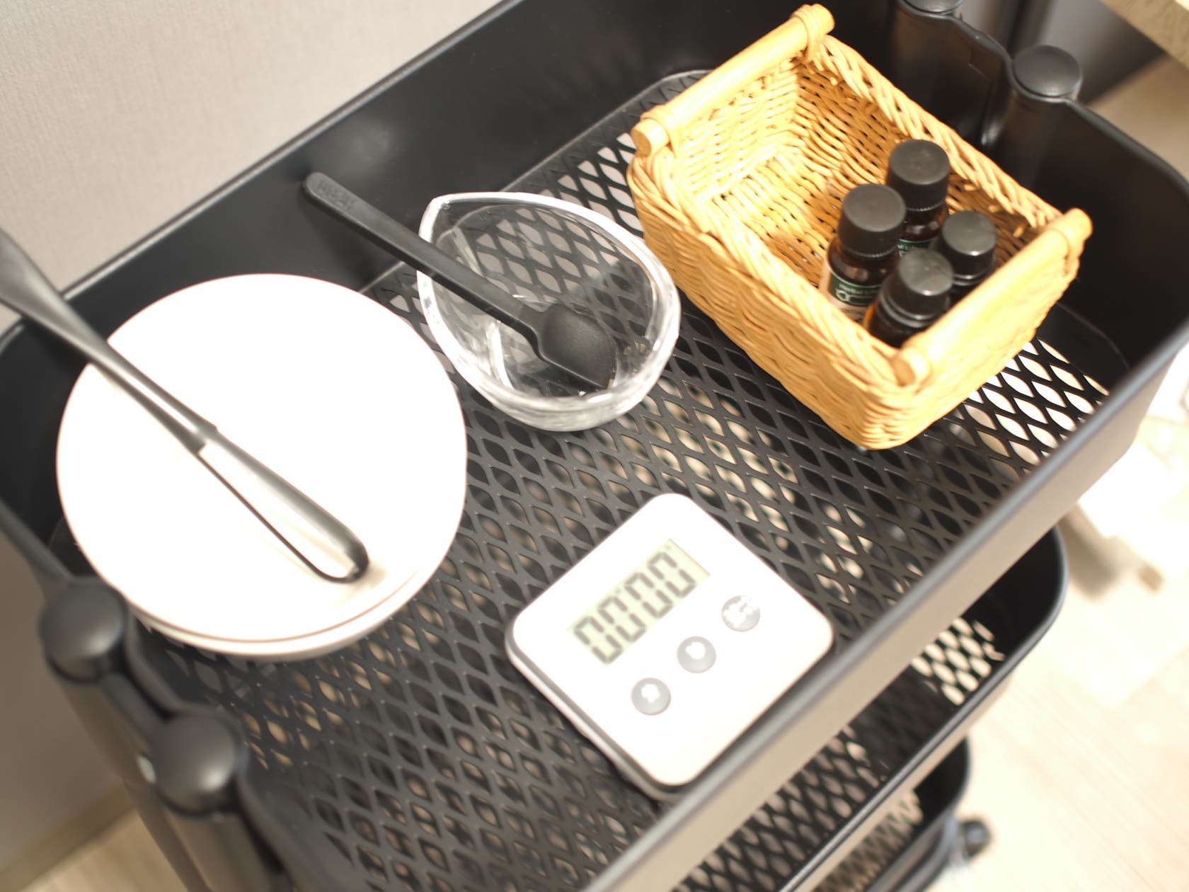 ✨名古屋駅近✨グレーを基調としたドライフラワーのあるおしゃれなレンタルサロン💐の写真12