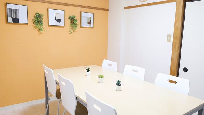 【日吉駅1分!10名利用可!】綺麗な室内!WiFi・大型モニター・ホワイトボード全て無料!ふれあい貸し会議室 日吉Bの写真6