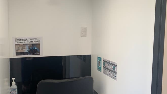 <RemoteworkBOXホテルノービス調布店【No.1】>完全個室⭐️24H営業!Wi-Fi無料!テレワーク/Zoom/自習の写真6