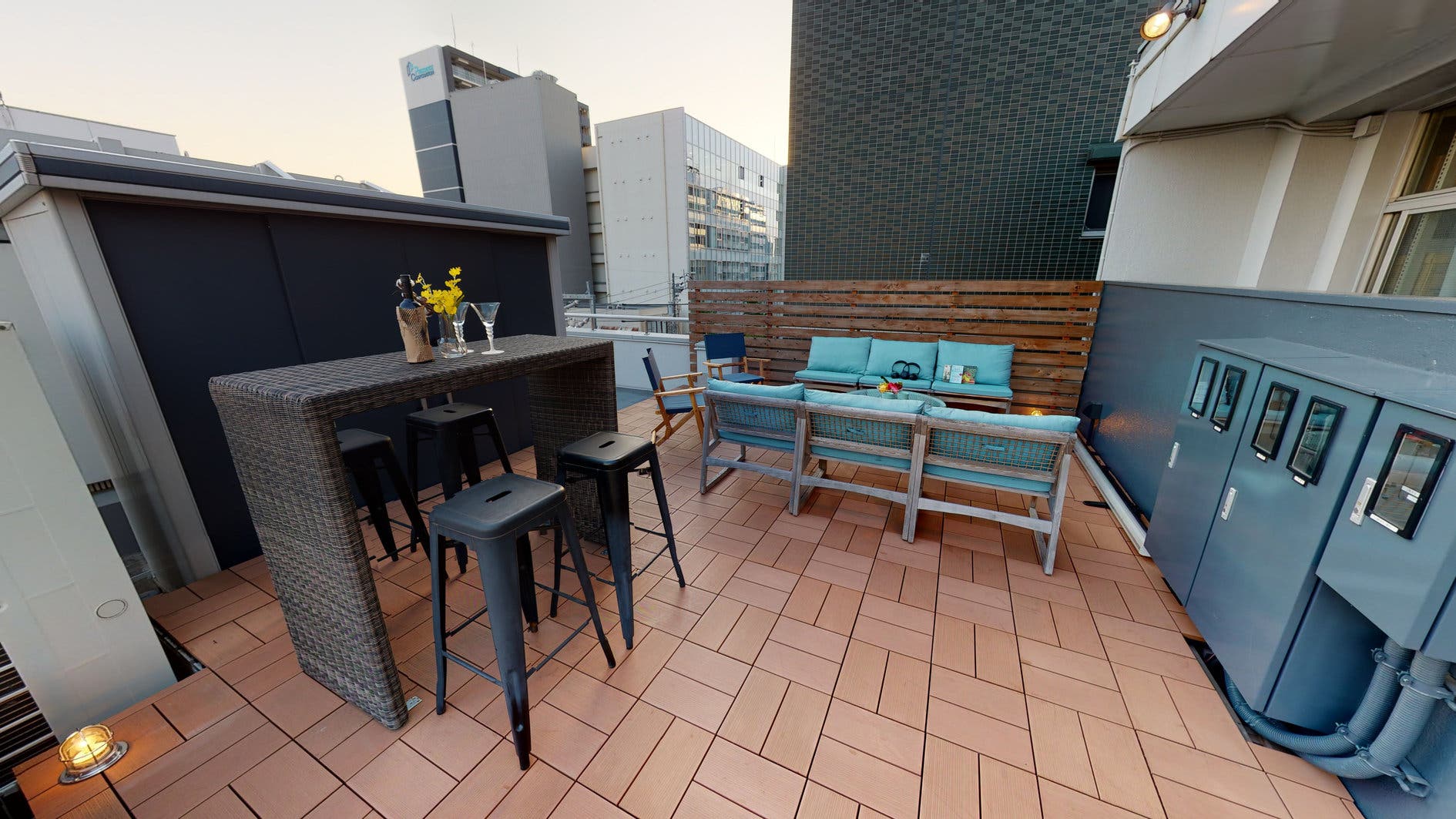 【新栄町駅徒歩4分】キッチンつき個室＆都心の隠れ家ルーフトップガーデンの写真5