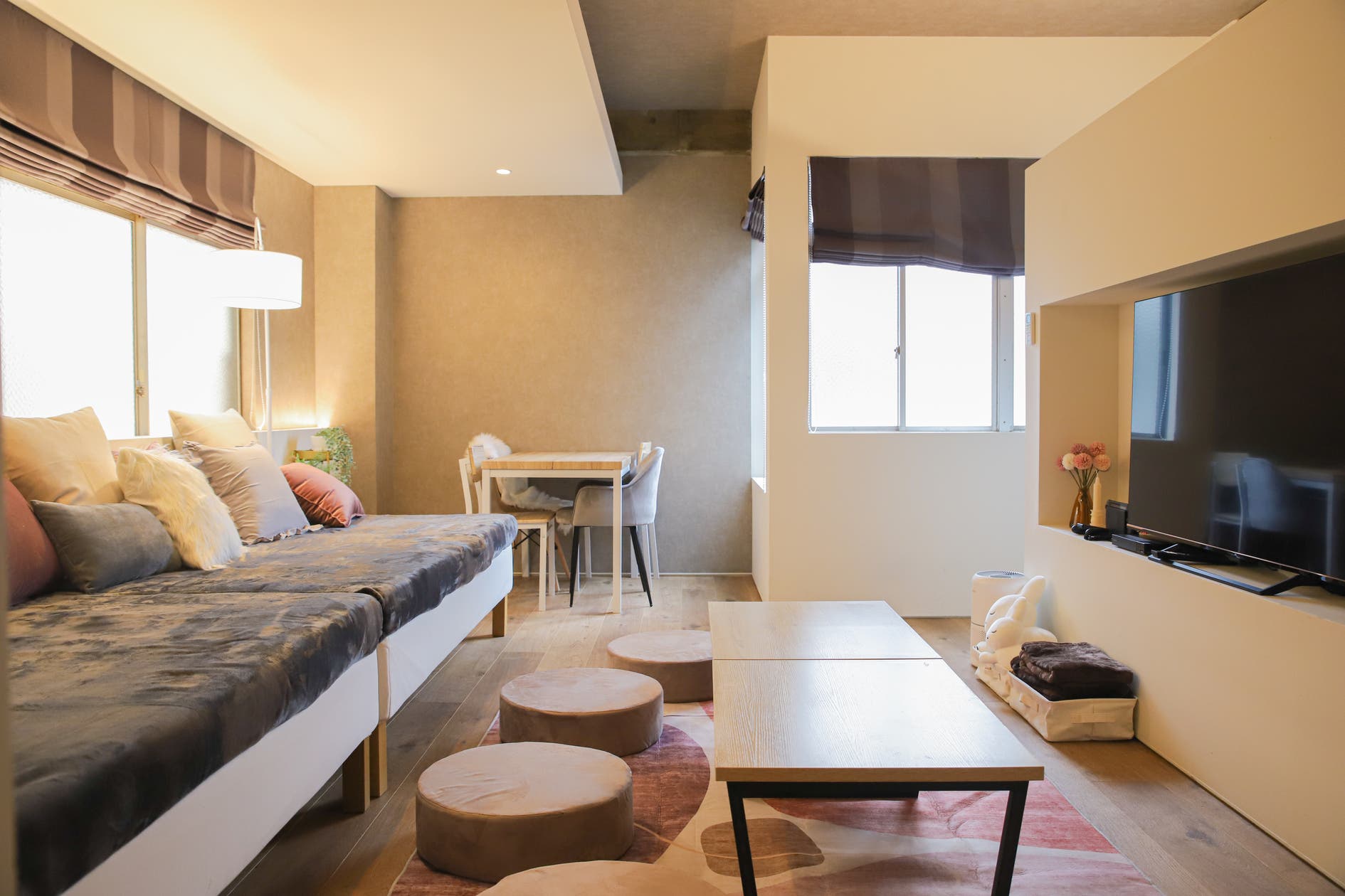 コスパ最強😍超デカTV/大人気ゲーム機＆動画視聴/ボドゲ＆マダミス/女子会・推し会/タコパ/デザイナーズ空間の写真8