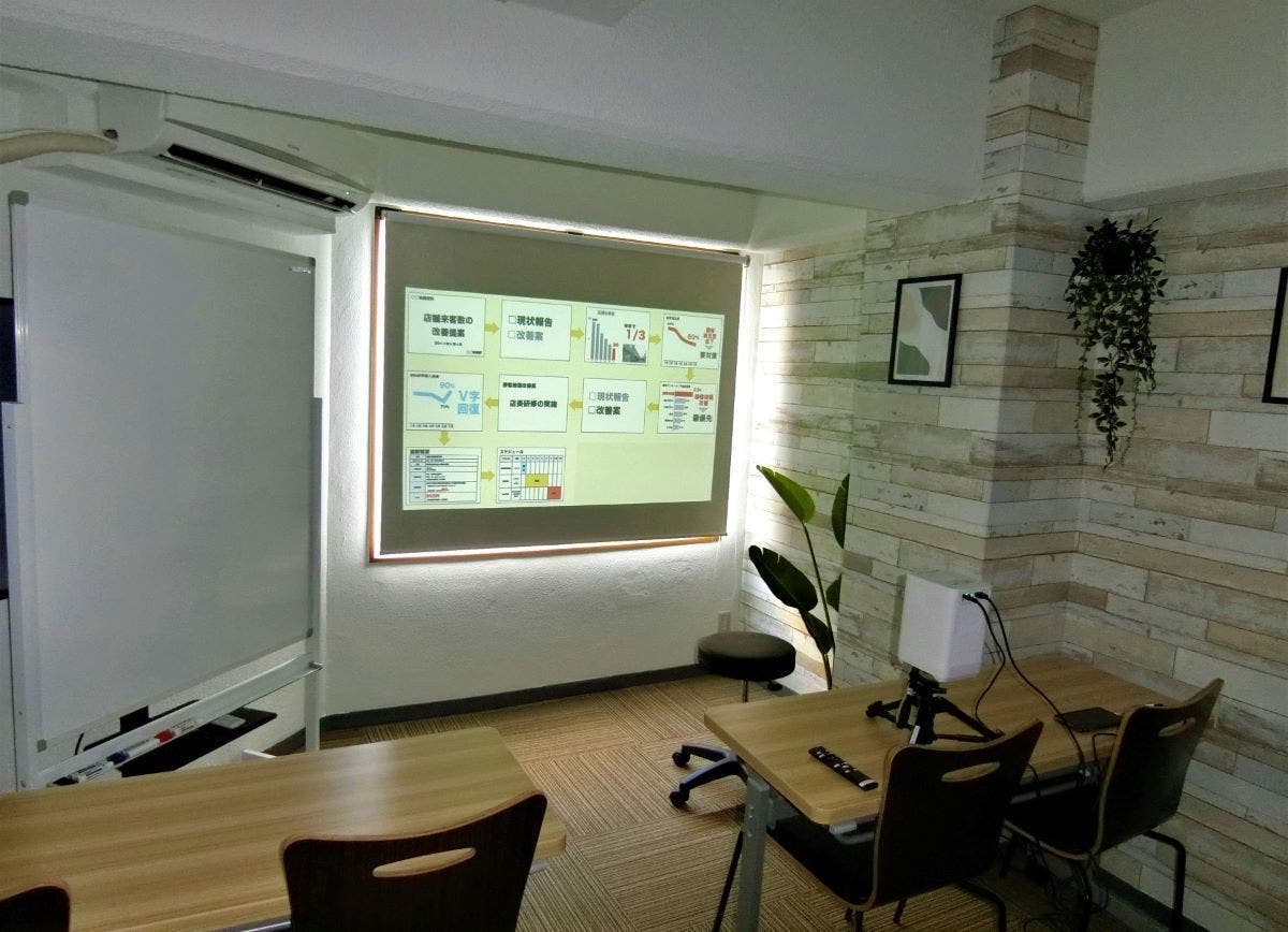 【ComfortSpace上野】上野駅3分！ 50モニタ・電子レンジ・無料Wifi・施術ベッド無料♪会議・セミナー・オフ会・撮影の写真8