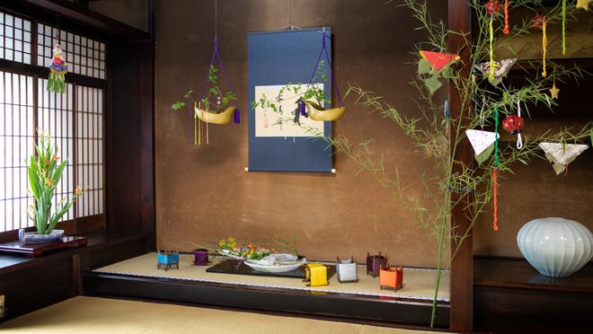 京間和室16畳。坪庭が美しい築200年の大型京町家ギャラリー「be京都」。イベント、講座、撮影などに!京都御所、同志社大近く。の写真20