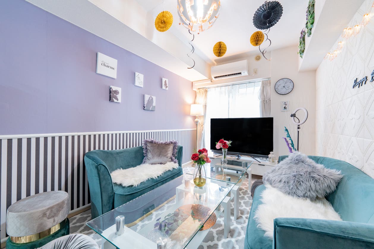 推し活最適オシャレなネオン空間🎈100インチプロジェクター📺駅2分✨🎉撮影📷デート🍷動画視聴✨の写真14