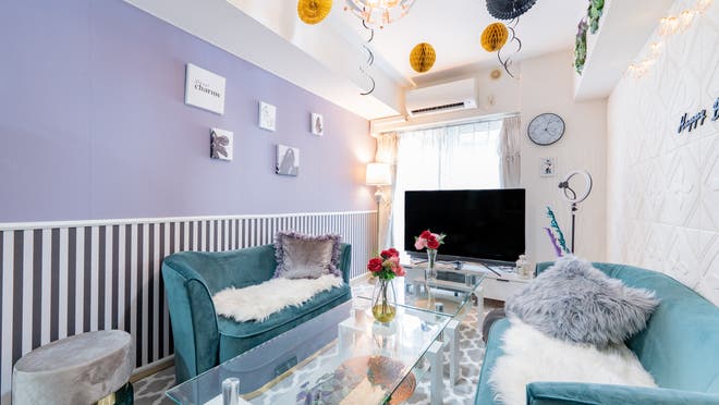 推し活最適オシャレなネオン空間🎈100インチプロジェクター📺駅2分✨🎉撮影📷デート🍷動画視聴✨の写真14