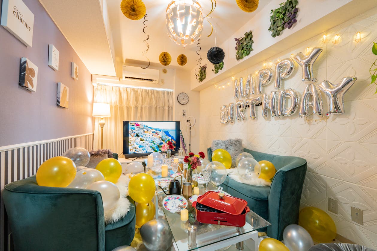 推し活最適オシャレなネオン空間🎈100インチプロジェクター📺駅2分✨🎉撮影📷デート🍷動画視聴✨の写真16