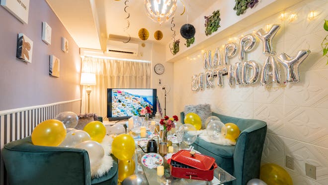 推し活最適オシャレなネオン空間🎈100インチプロジェクター📺駅2分✨🎉撮影📷デート🍷動画視聴✨の写真16