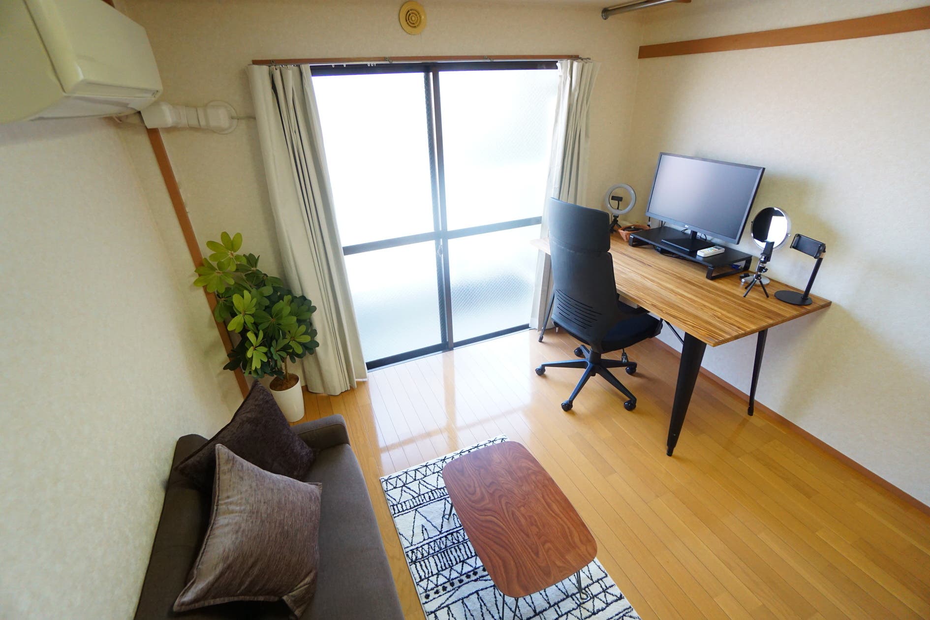 ⭐️光回線導入！⭐️＜日吉ミニマルオフィス302＞完全個室✨モニター/テレワーク/Web会議,面接/自習/作業場所の写真6