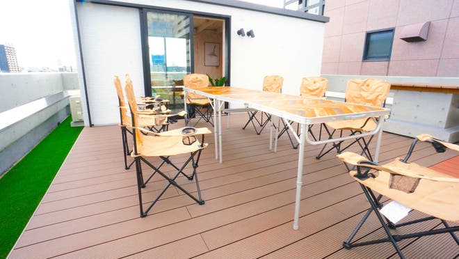 <南森町プライベートパーク>冷暖房完備コンテナ&緑あふれる庭付き✨夏でも快適!会議・セミナー・撮影に最適なプライベート空間の写真19