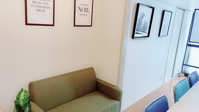 広電本通2分!オシャレなテレワークスペース!コスパ最高!20名利用可!Wi-Fi・プロジェクター・ホワイトボード全て無料!の写真7