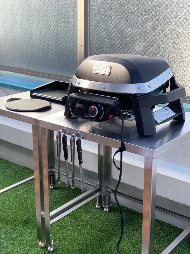 BBQグリル　weber palse1000 の画像1