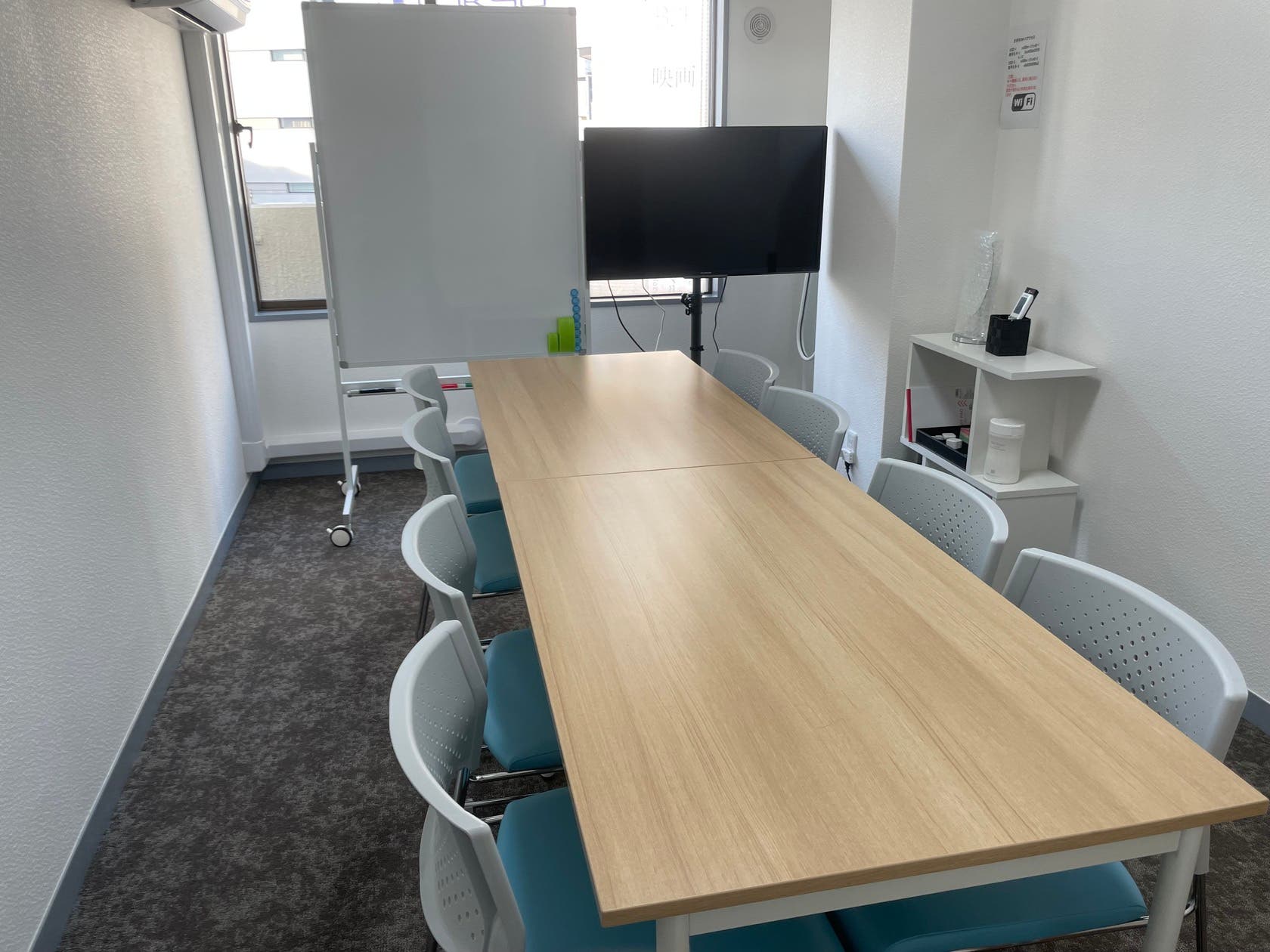 3号店//北口パルコ目の前【ボードゲーム8種類設置】各種教室、会議、商談、面接、研修、撮影、ボードゲーム等に最適な個室スペースの写真11