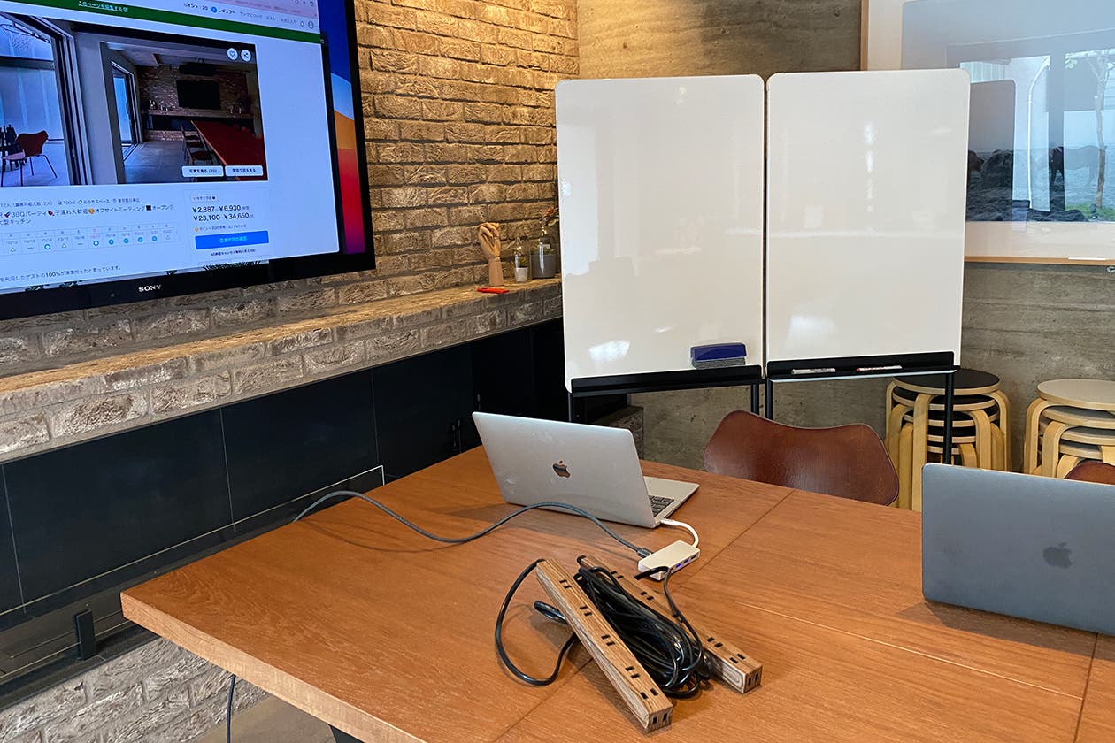 👨‍💻ビジネス設備（ホワイトボード/HDMIケーブル/延長コード）の画像1