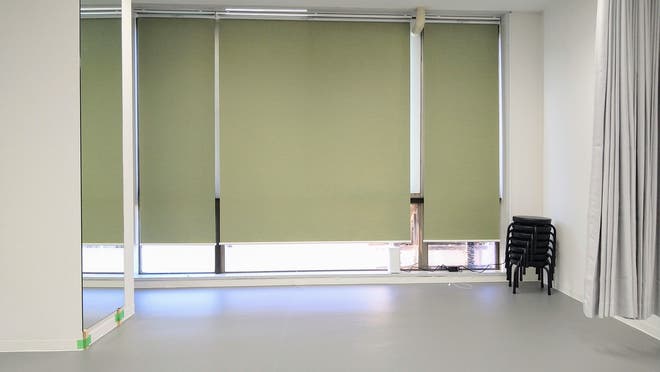 【元町駅30秒!】🎉最大22%OFF🎉大型鏡とリノリウム床🪞長時間割でお得に✨24hダンス/ヨガ💃広々36㎡🤸♀️の写真9