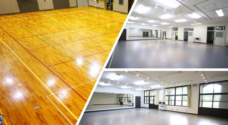 【滋賀県東近江市】演劇・ダンス・よさこい・合唱などに最適なレンタルスペースです。体育館、運動場では様々なスポーツが可能です。