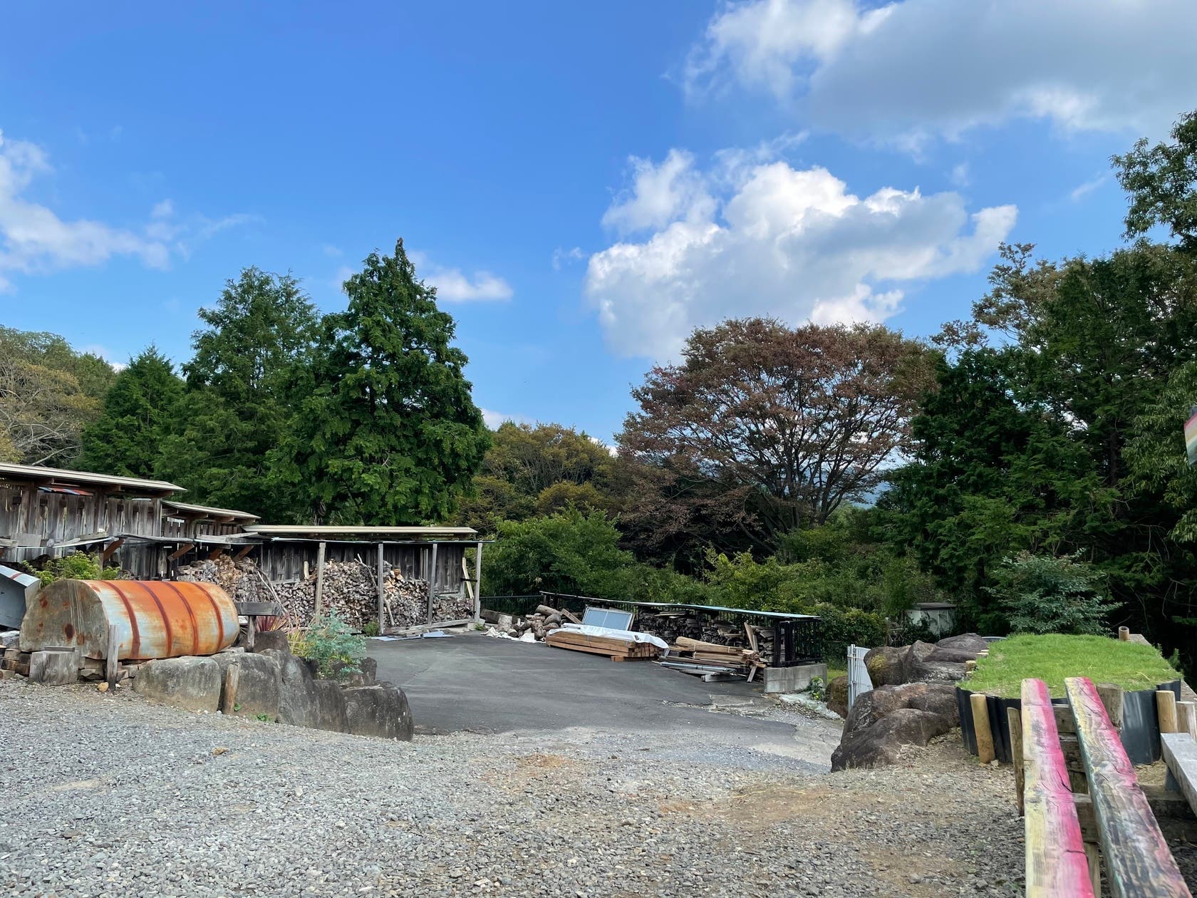 つくば市 筑波山 BBQ  ピザ窯 流しそうめんを楽しめる見晴らしの良いスペースの写真6