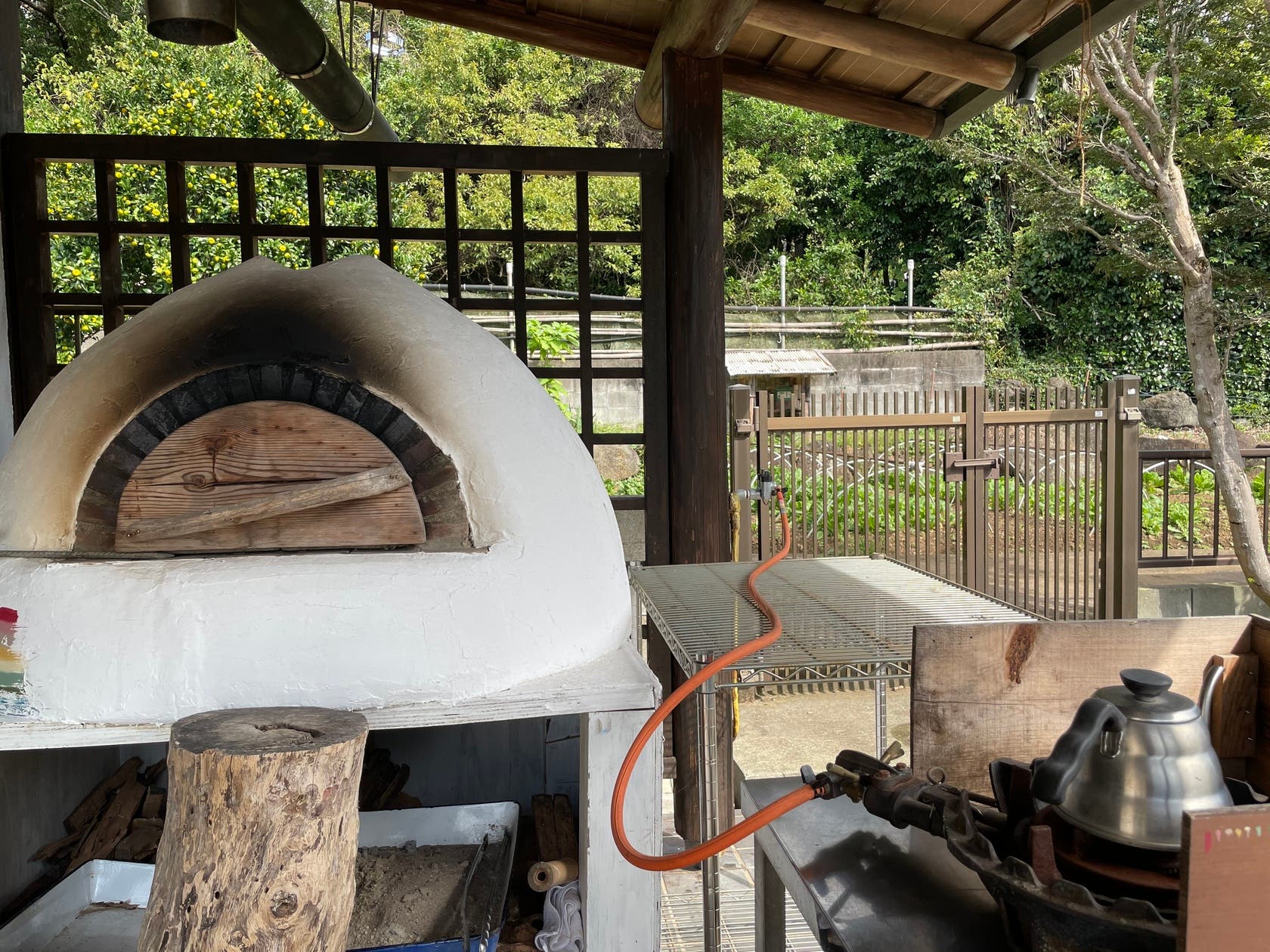 つくば市 筑波山 BBQ  ピザ窯 流しそうめんを楽しめる見晴らしの良いスペースの写真18