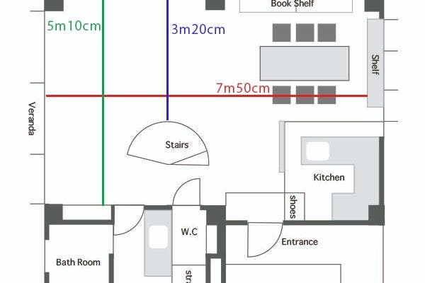 【駅徒歩5分、撮影・収録に】窓からの木漏れ日、大きな本棚が好評。フローリング、大きな窓は開放感があり、風通し抜群。の写真30