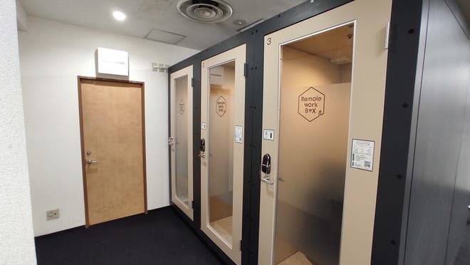 <RemoteworkBOX CERTE店【No.3】>完全個室⭐️Wi-Fi無料!/ 2時間以上の利用でお得!の写真1