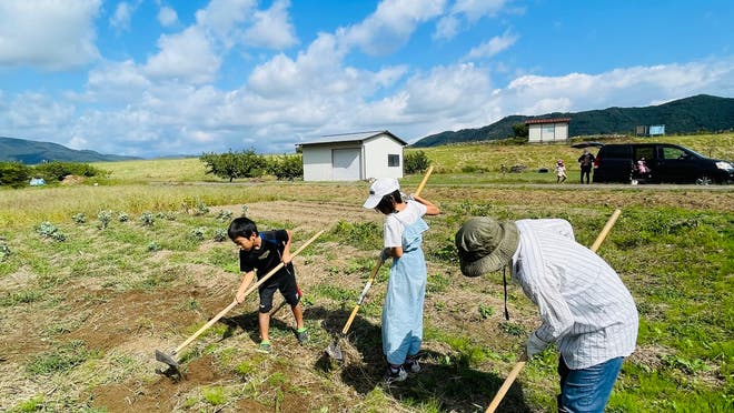 長野県千曲市 農園フリースペース!プライベートキャンプ、バーベキューパーティー、野外イベント、ワークショップ、リトリートなどの写真4