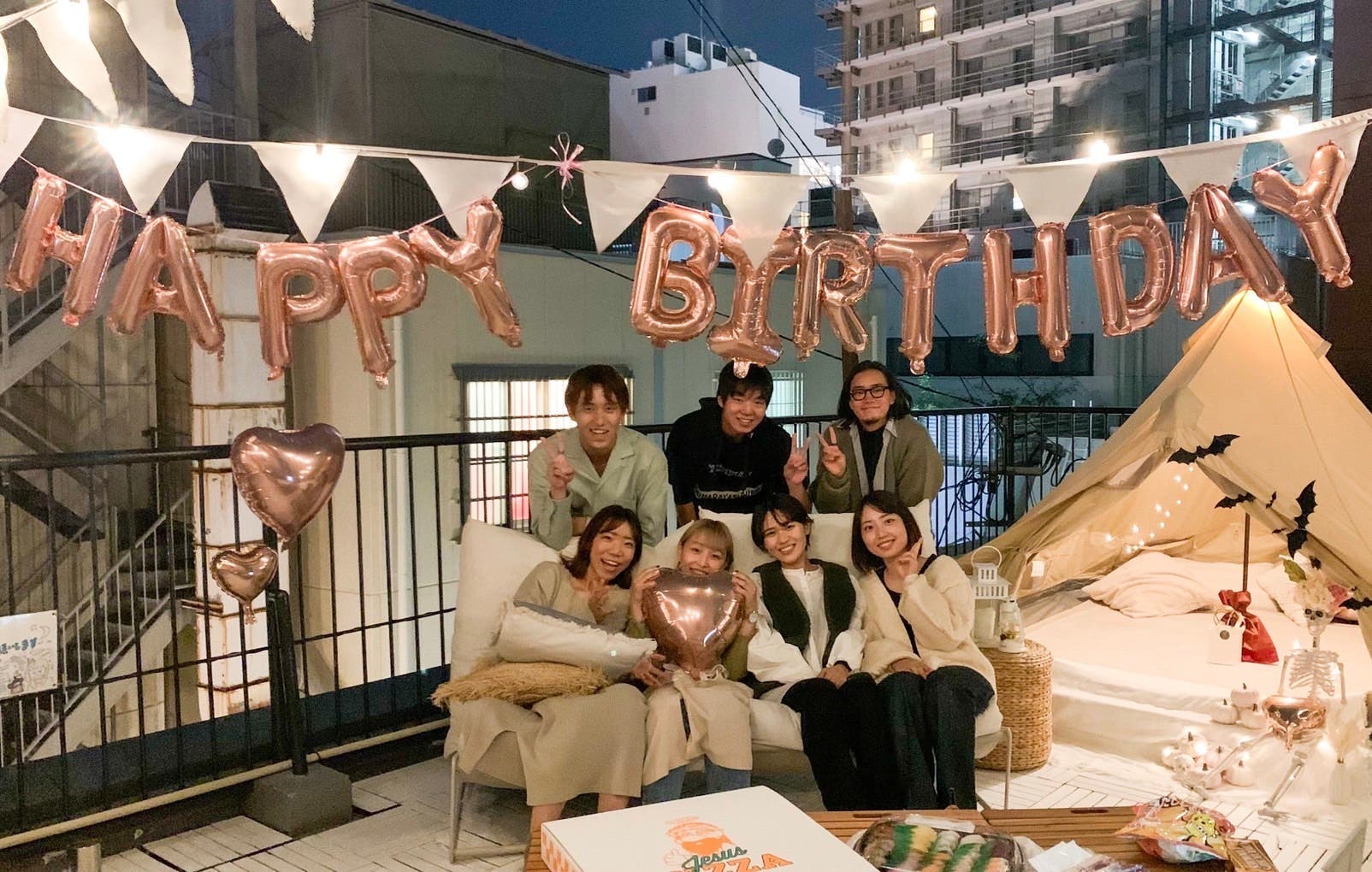 【THE DECK】元町駅4分🌴Coastal Boho × Glamping🌴オシャレな貸切屋上スペース♪の写真6