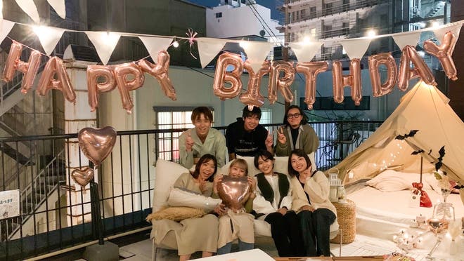 【THE DECK】元町駅4分🌴Coastal Boho × Glamping🌴オシャレな貸切屋上スペース♪の写真6