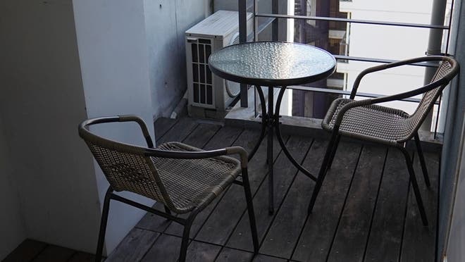 【大国町駅から徒歩3分】キッチン、ダイニング、リビング、天井高、オシャレなデザイナーズマンションで撮影、イベントやパーテイーにの写真9