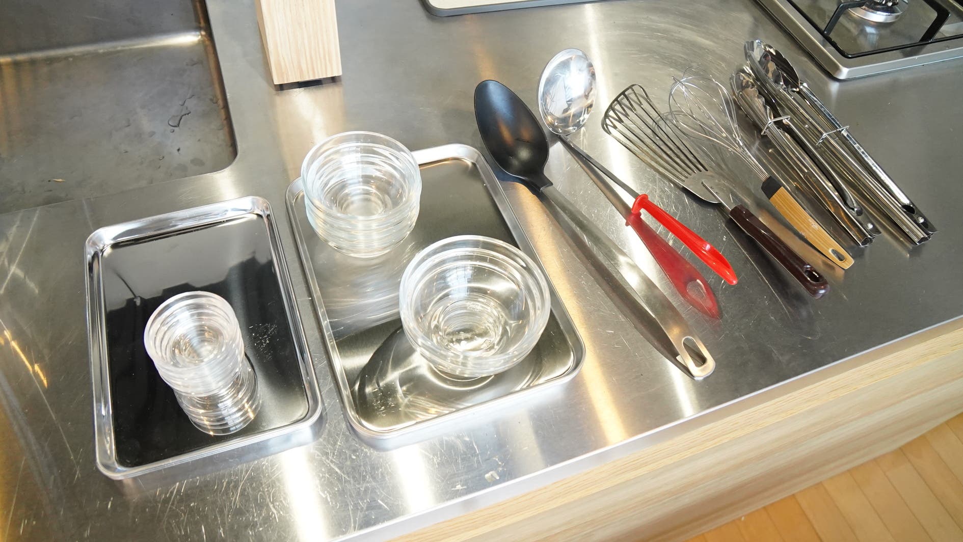 【大国町駅から徒歩3分】キッチン、ダイニング、リビング、天井高、オシャレなデザイナーズマンションで撮影、イベントやパーテイーにの写真13