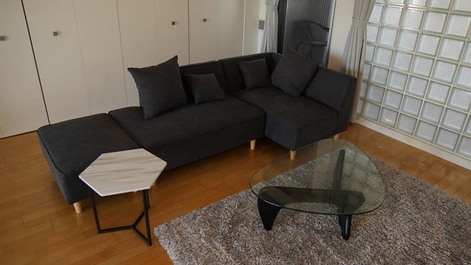 【大国町駅から徒歩3分】キッチン、ダイニング、リビング、天井高、オシャレなデザイナーズマンションで撮影、イベントやパーテイーにの写真6