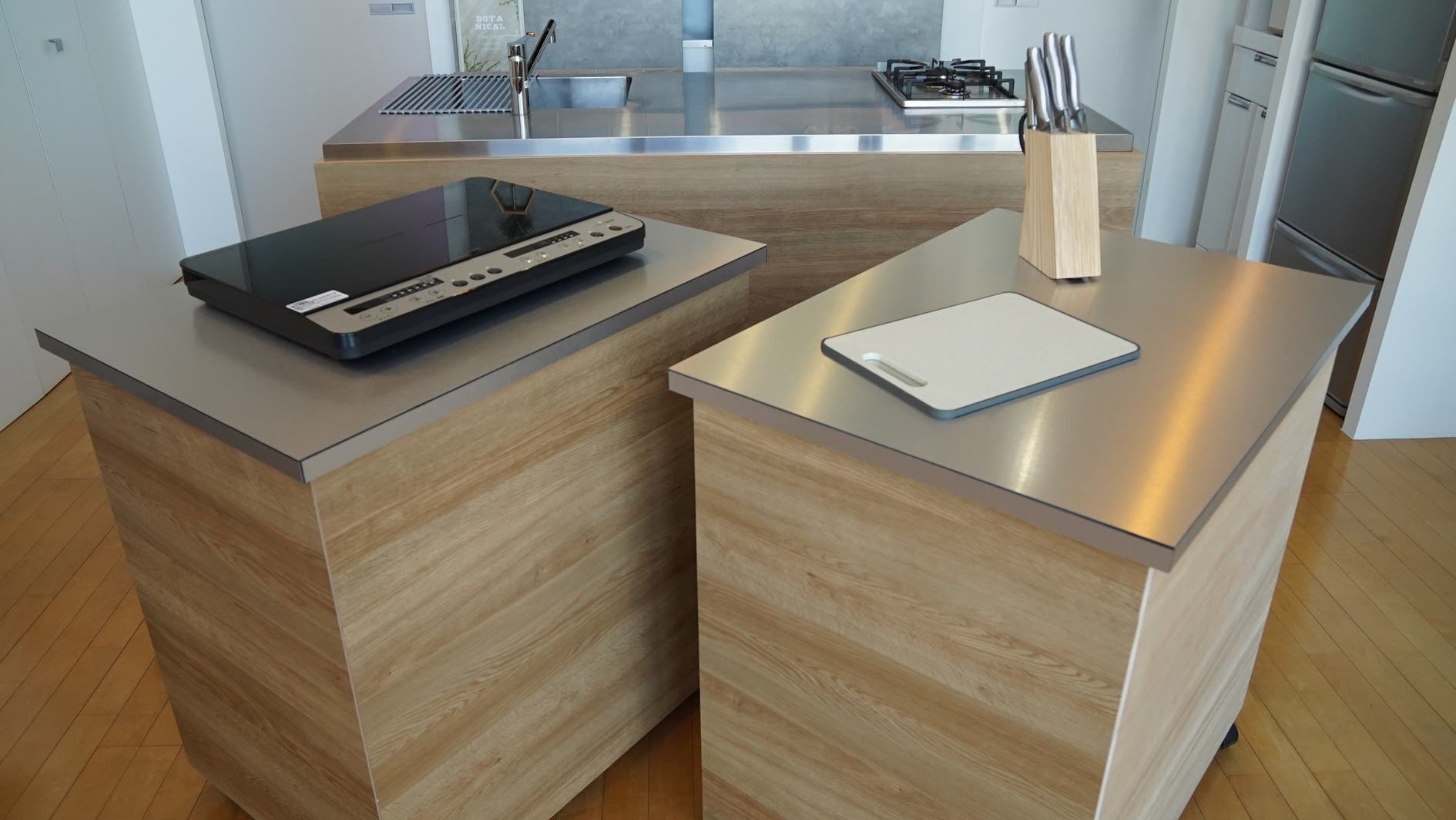 【大国町駅から徒歩3分】キッチン、ダイニング、リビング、天井高、オシャレなデザイナーズマンションで撮影、イベントやパーテイーにの写真10