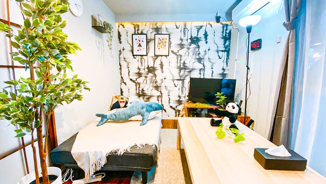 隠れ家風おうちスペース❣️|カップル割👩❤️💋👩 学割🎓あり|パーティー🎉 |河原BBQの控え室に🍖|デート💝|タコパ🐙の写真1