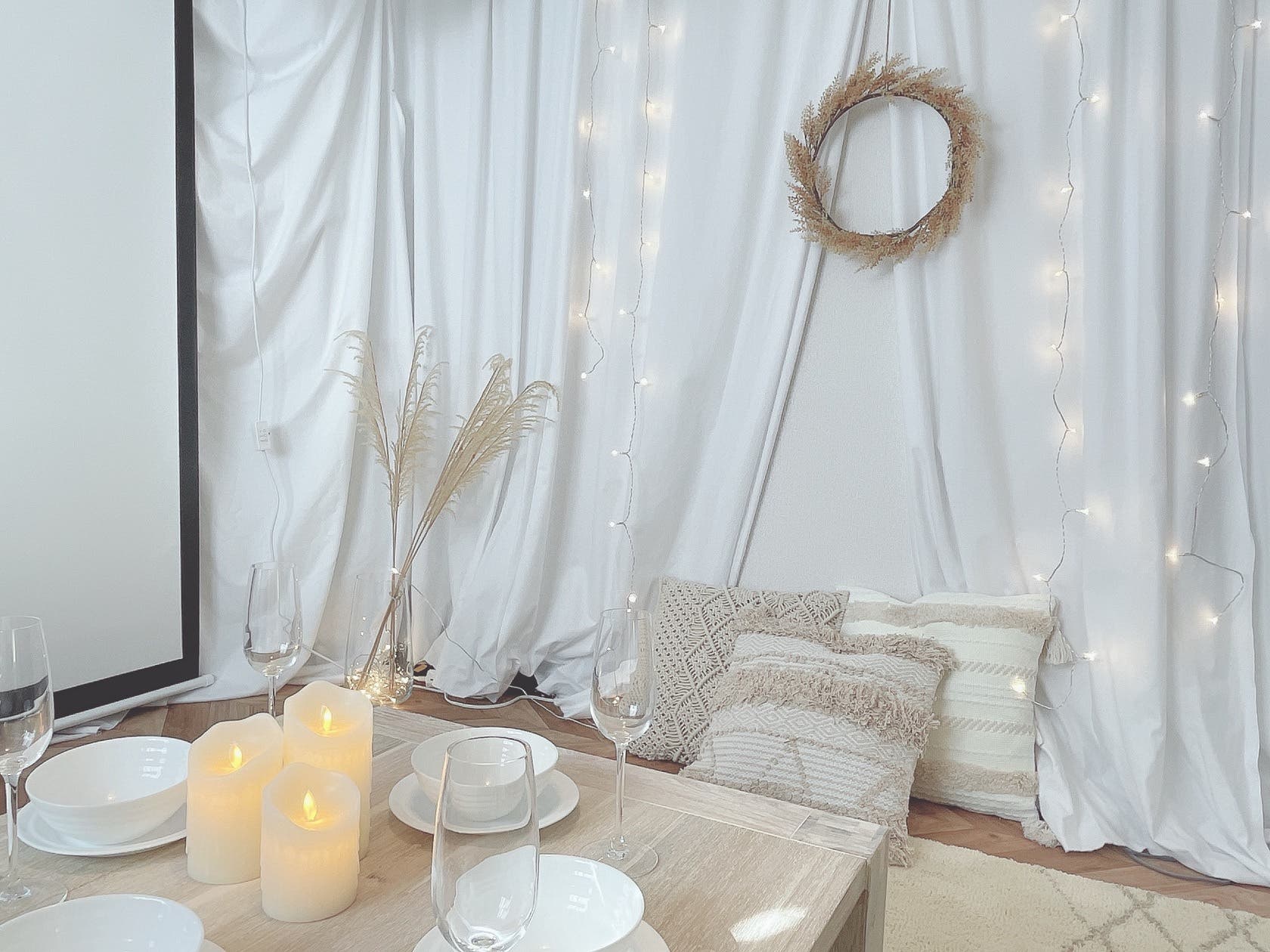 🎄クリスマス＆忘年会シーズン到来🎀新大久保駅徒歩5分！ゴミ捨て⭕️100インチプロジェクター｜ロマンチックな雰囲気 [45]の写真18