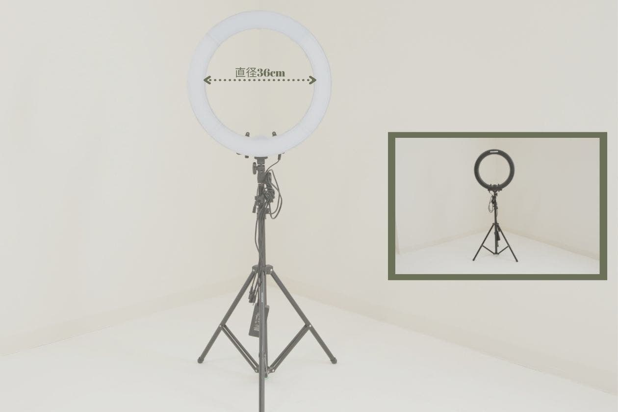 Bスタジオ｜9種類の背景紙＆人物撮影機材完備！物撮り機材も完備！ポートレート・物撮り・24H無人・人数制限なし・ペット可の写真21