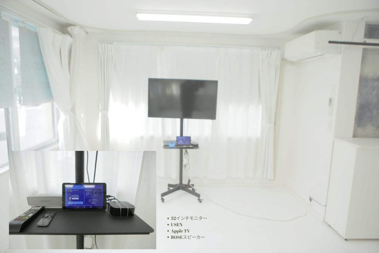 Aスタジオ｜壁一面鏡張り×完全個室｜1人ダンス・レッスン・ヨガに最適｜24H無人レンタル・人数制限なし・ペット可の写真10