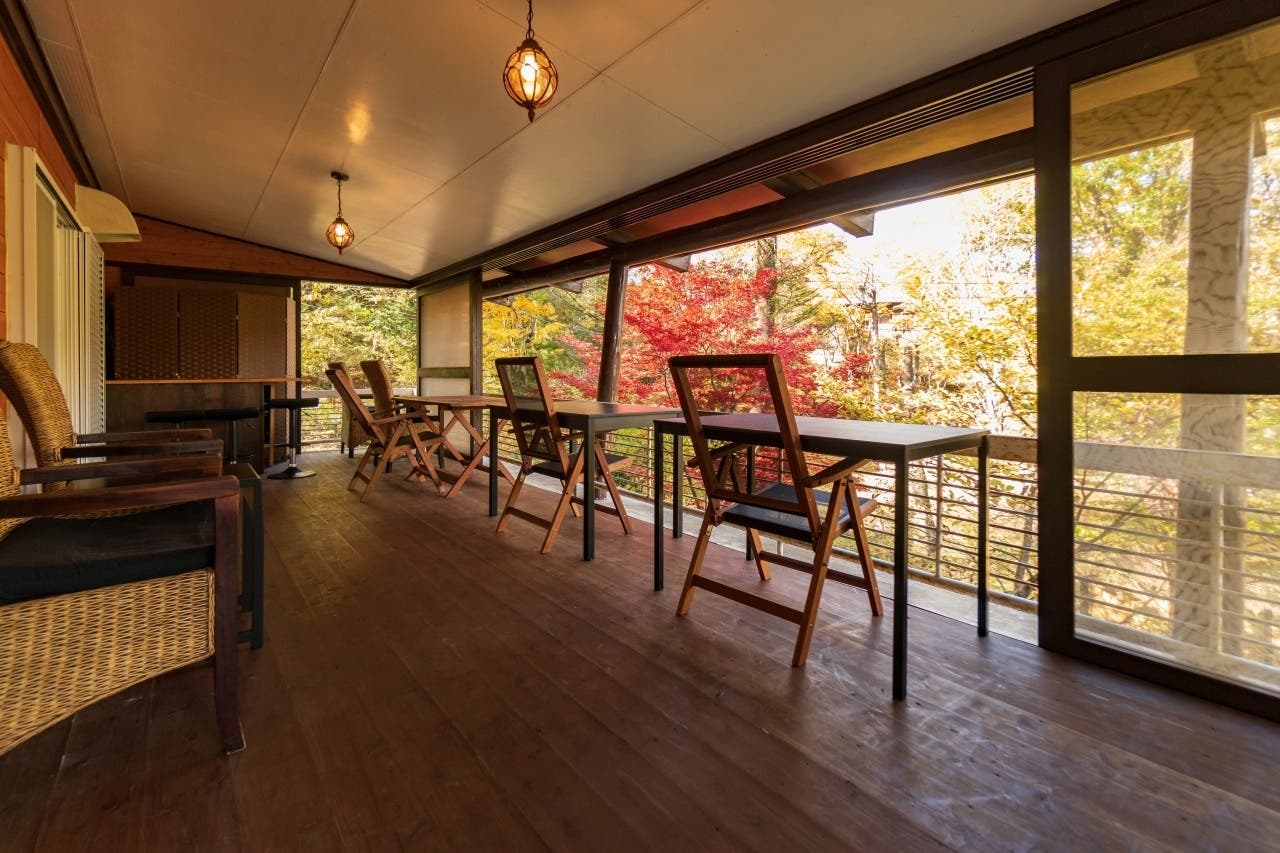 軽井沢ワ―ケーション！広々バルコニーで BBQ！会議室有！ビリヤード台有！の写真22