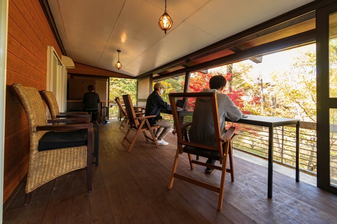 軽井沢ワ―ケーション！広々バルコニーで BBQ！会議室有！ビリヤード台有！の写真23