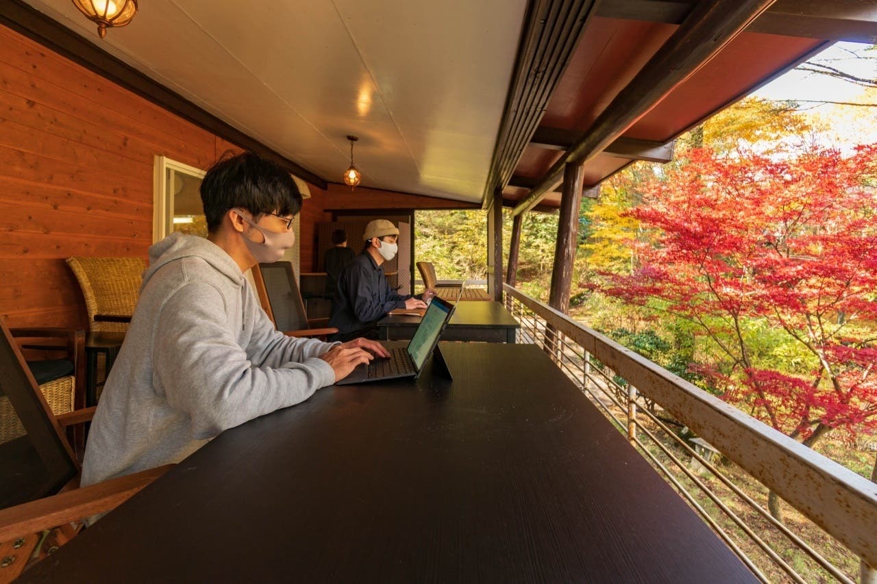 軽井沢ワ―ケーション！広々バルコニーで BBQ！会議室有！ビリヤード台有！の写真24