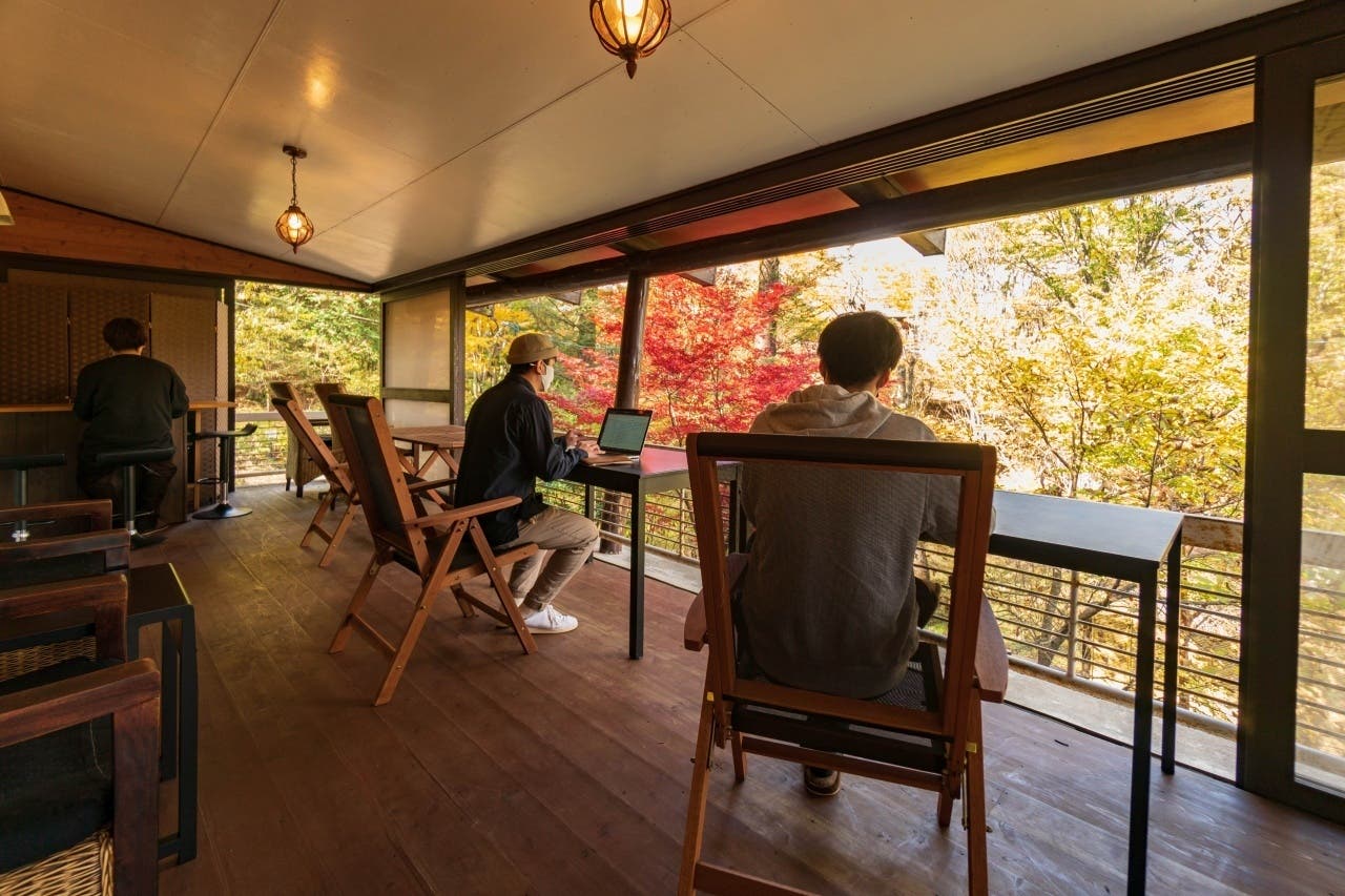 軽井沢ワ―ケーション！広々バルコニーで BBQ！会議室有！ビリヤード台有！の写真25