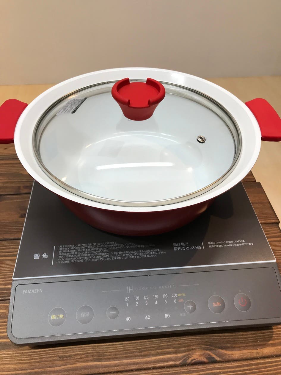 IHクッキングヒーター・鍋セットの画像1