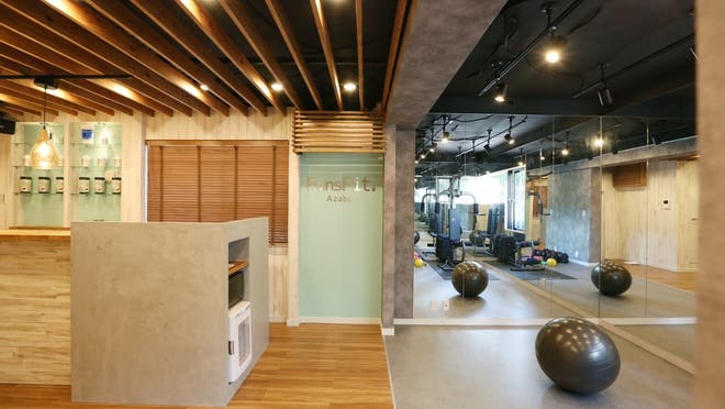 広尾駅から徒歩5分のトレーニングと施術が同時に行えるカフェ風スペースの写真8