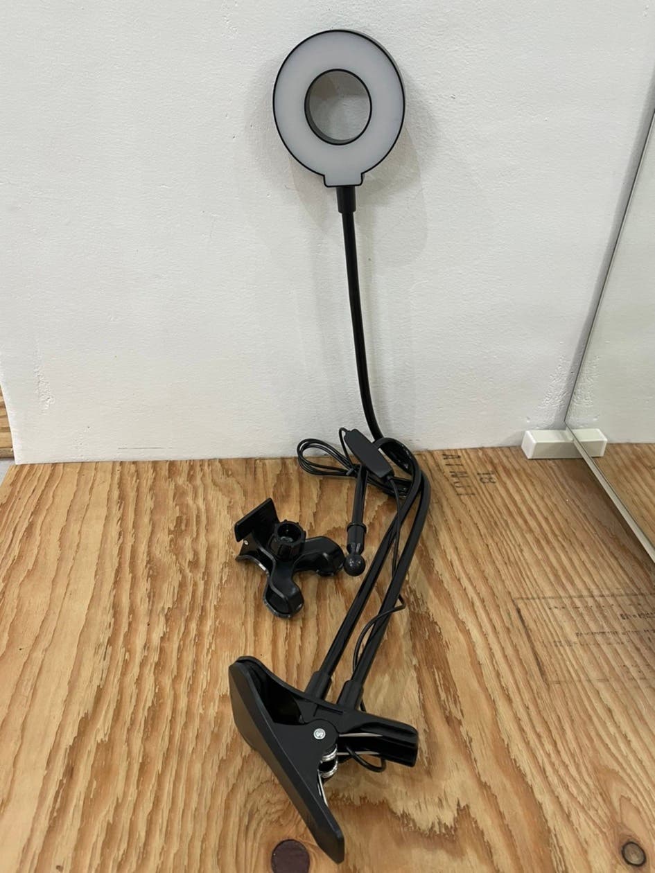 クリップ式LEDライトの画像1