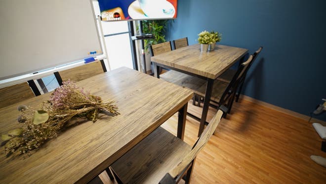 リピート割引有♪【オレガノ高槻駅前】高槻駅90秒!撮影特化/大型テレビ/24H営業/グリーン🍃いっぱいカフェ風スタジオ🌵の写真3