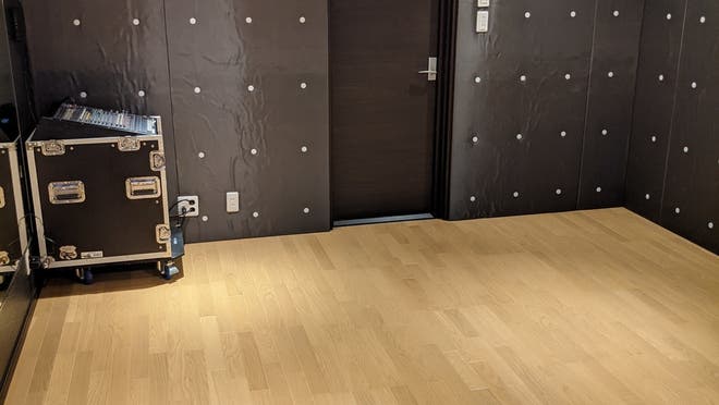 防音室で大型ミラーを備えており、ダンスや楽器演奏に最適なスペースです!の写真3