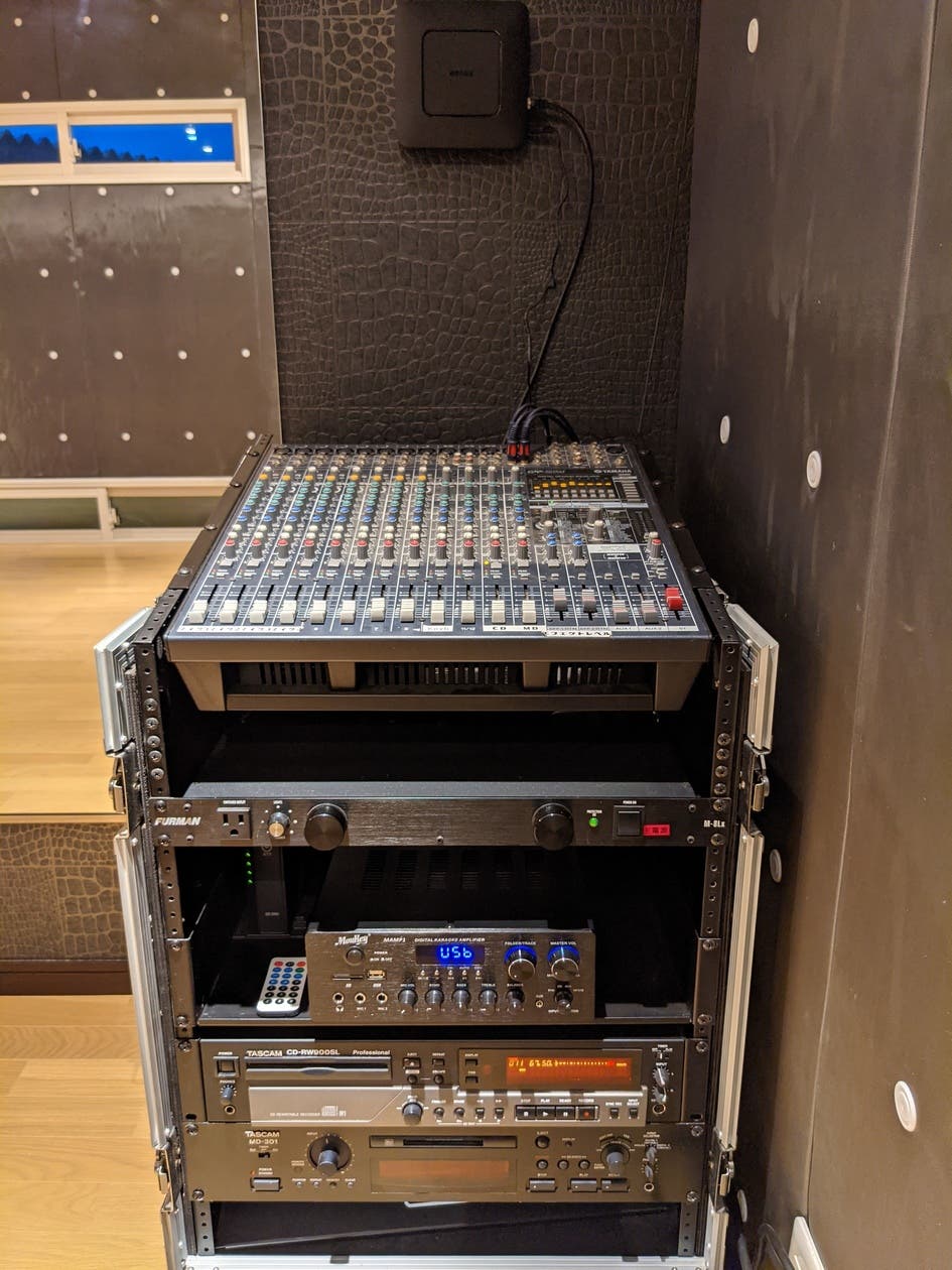 防音室で大型ミラーを備えており、ダンスや楽器演奏に最適なスペースです！の写真6