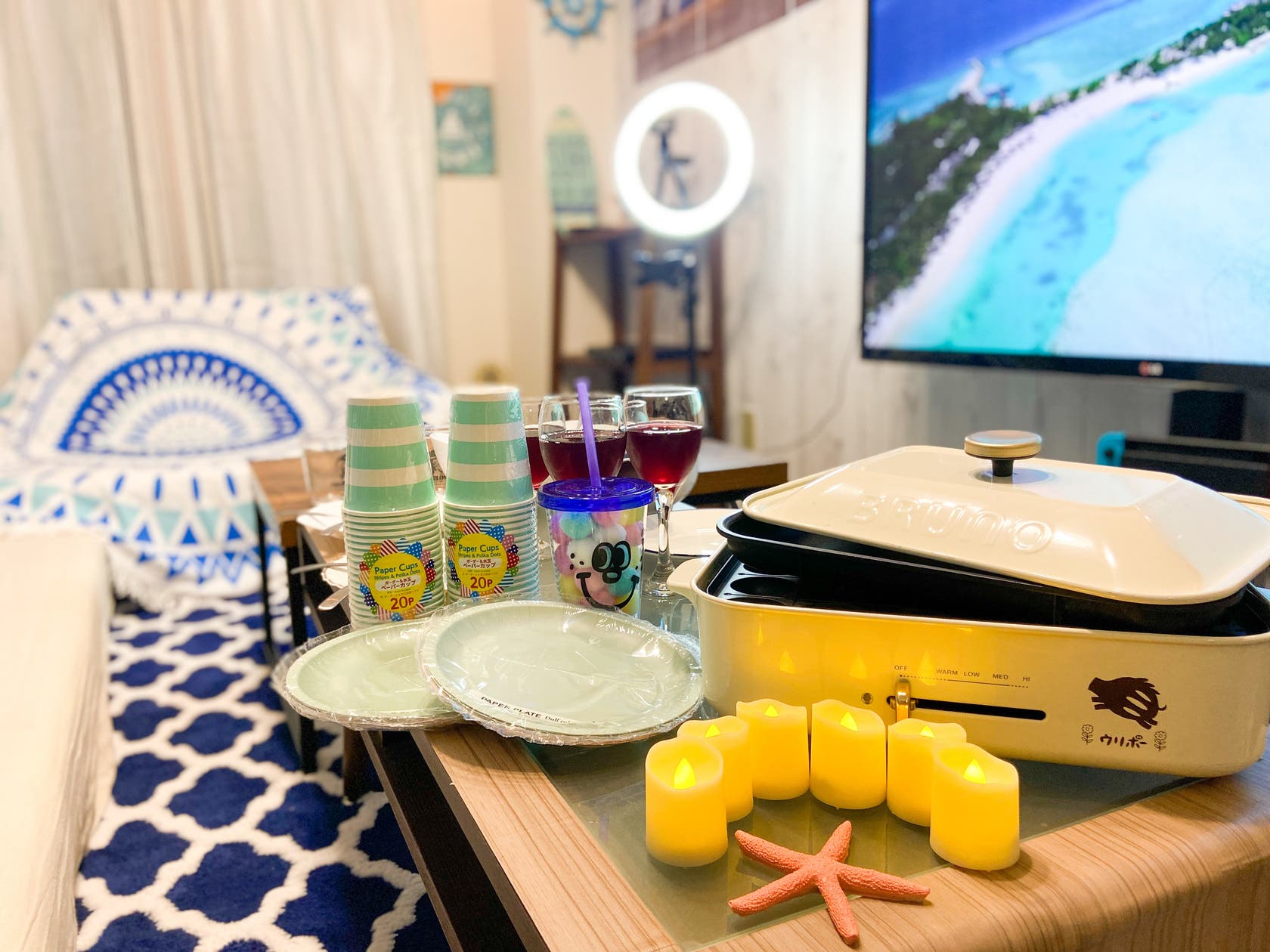 【🐠特割 &✨最大５０％OFF】🐠西海岸マリン🐬おうちデート💕女子会に最適⛵️人気ゲーム機&ネトフリ視聴 | 最大８名🆗24H可の写真15