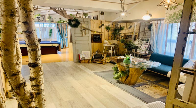 中目黒から徒歩5分、レンタルエステサロンスペース(絵本の世界へ癒し)。マッサージ、イベント、撮影会など◉