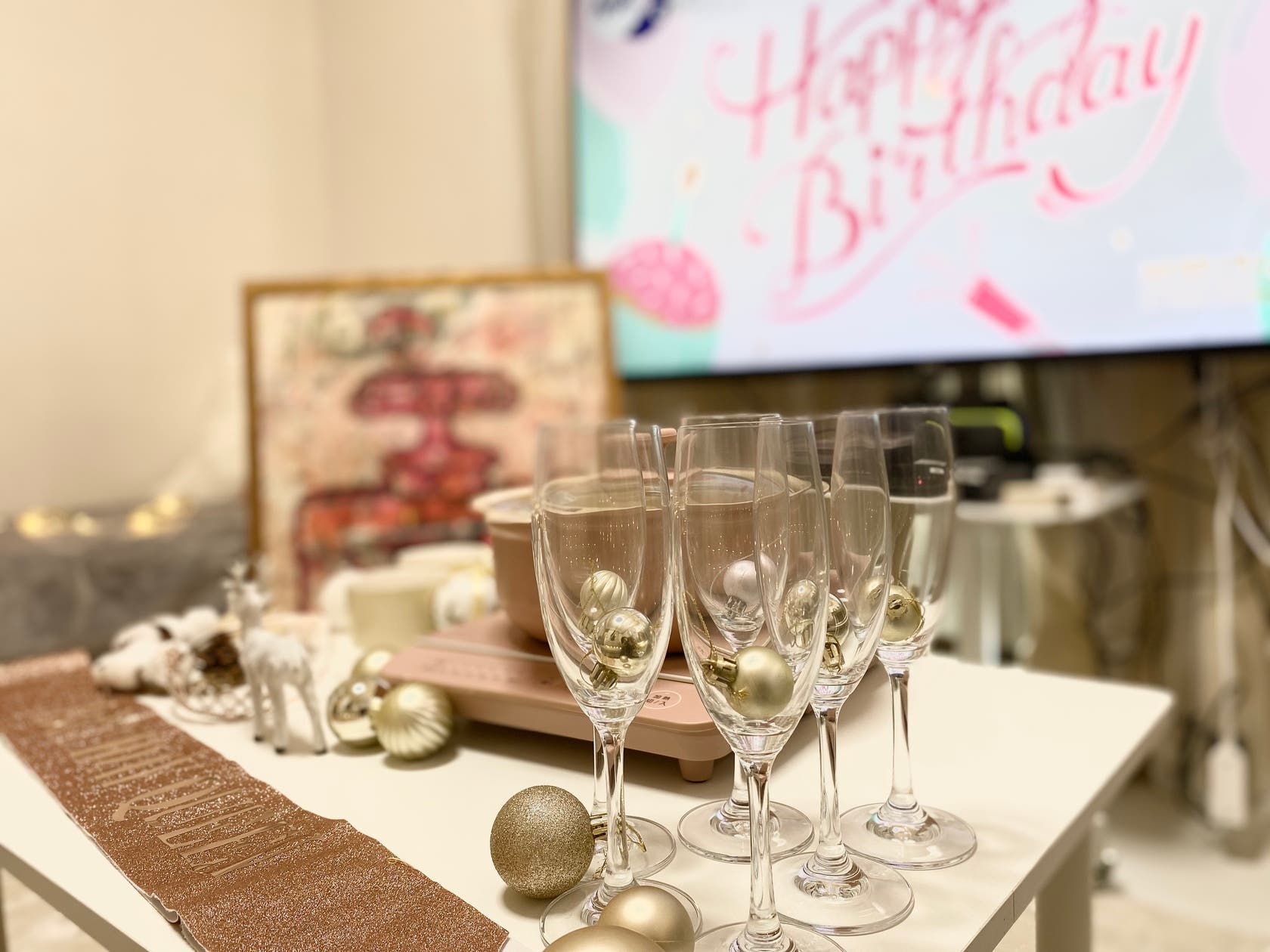 【バニティー天王寺駅前】駅直進2分♪クリスマス装飾あり🎄21時以降の利用は2人迄★おうちデート♡鑑賞会♡推し活♡女子会♡の写真2