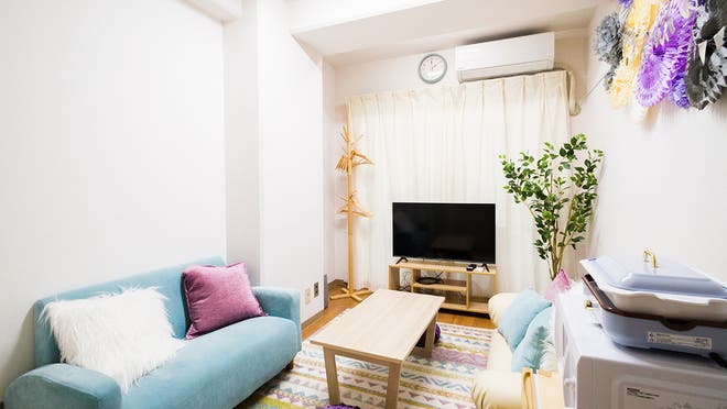 格安500円~🌈シャンブル鶴屋町🌟ローソファーでゆったりくつろげるお部屋✨おうちデート/飲み会・オフ会🎉Switch🎮の写真2