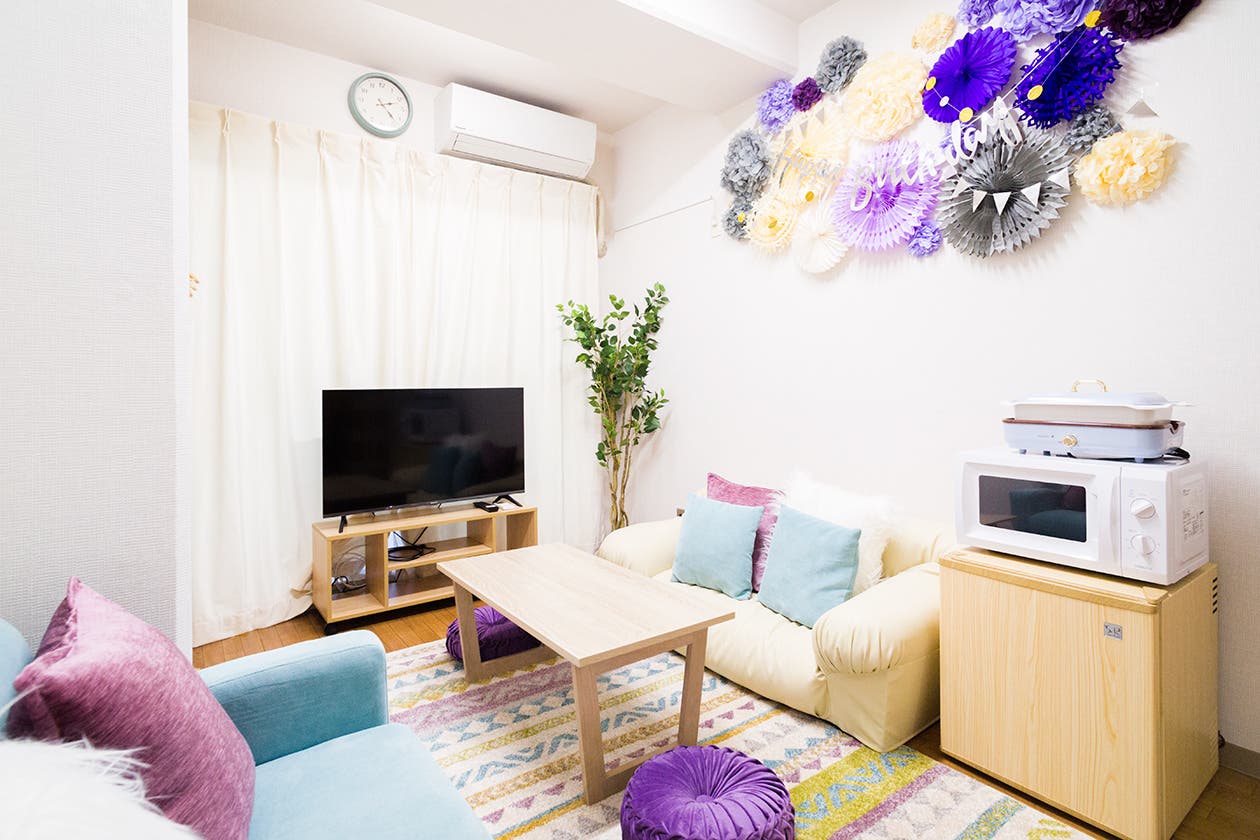 格安500円～🌈シャンブル鶴屋町🌟ローソファーでゆったりくつろげるお部屋✨おうちデート/飲み会・オフ会🎉Switch🎮の写真6