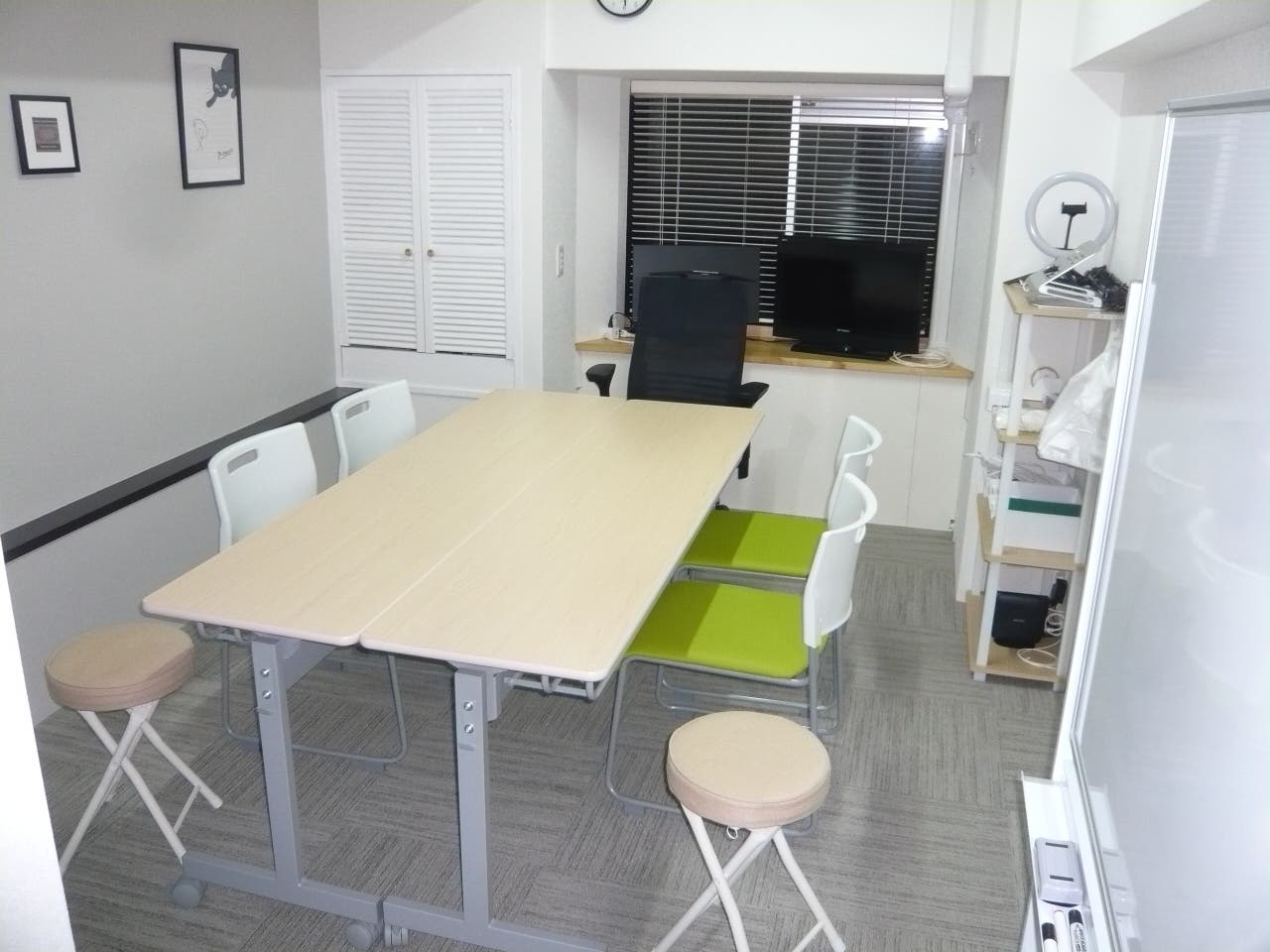 365日  一律料金 800円　金山駅徒歩2分/高速Wi-Fi/数人の会議 テレワーク WEB会議💻　ボードゲームの写真6